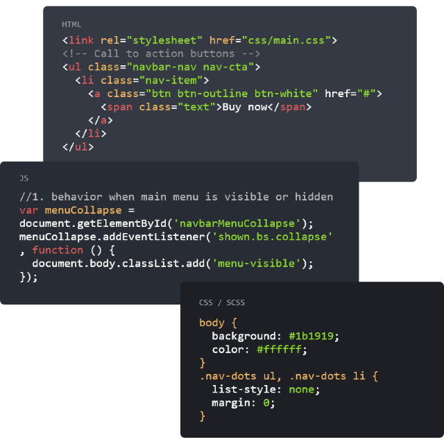 Smoothux - Beautiful portfolio website template by Highhay